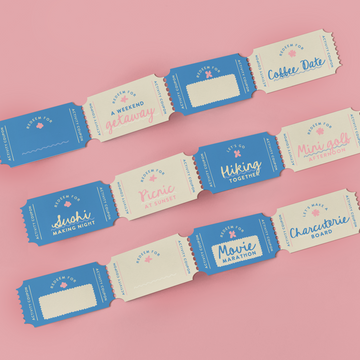 Love Tickets for Couples - The Perfect Anniversary Gift – Curated For ...