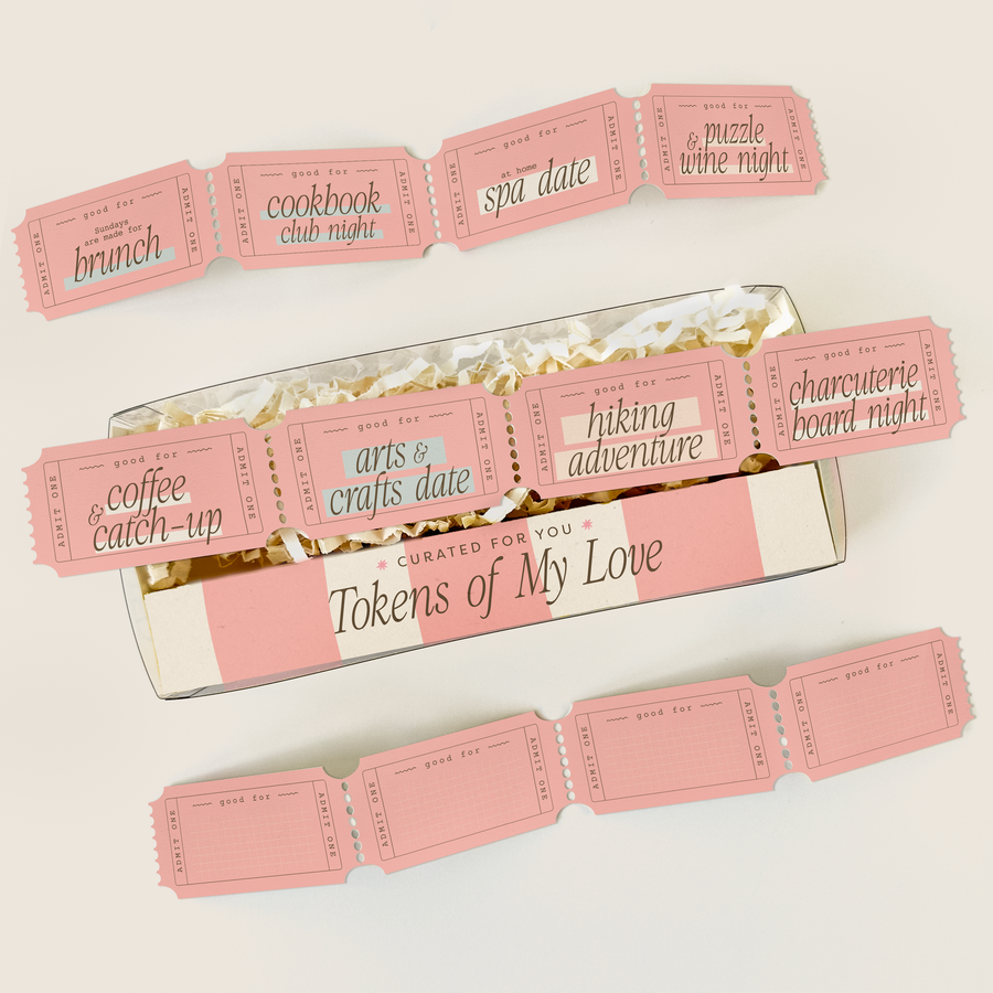 Love Tickets for Couples - The Perfect Anniversary Gift – Curated For ...