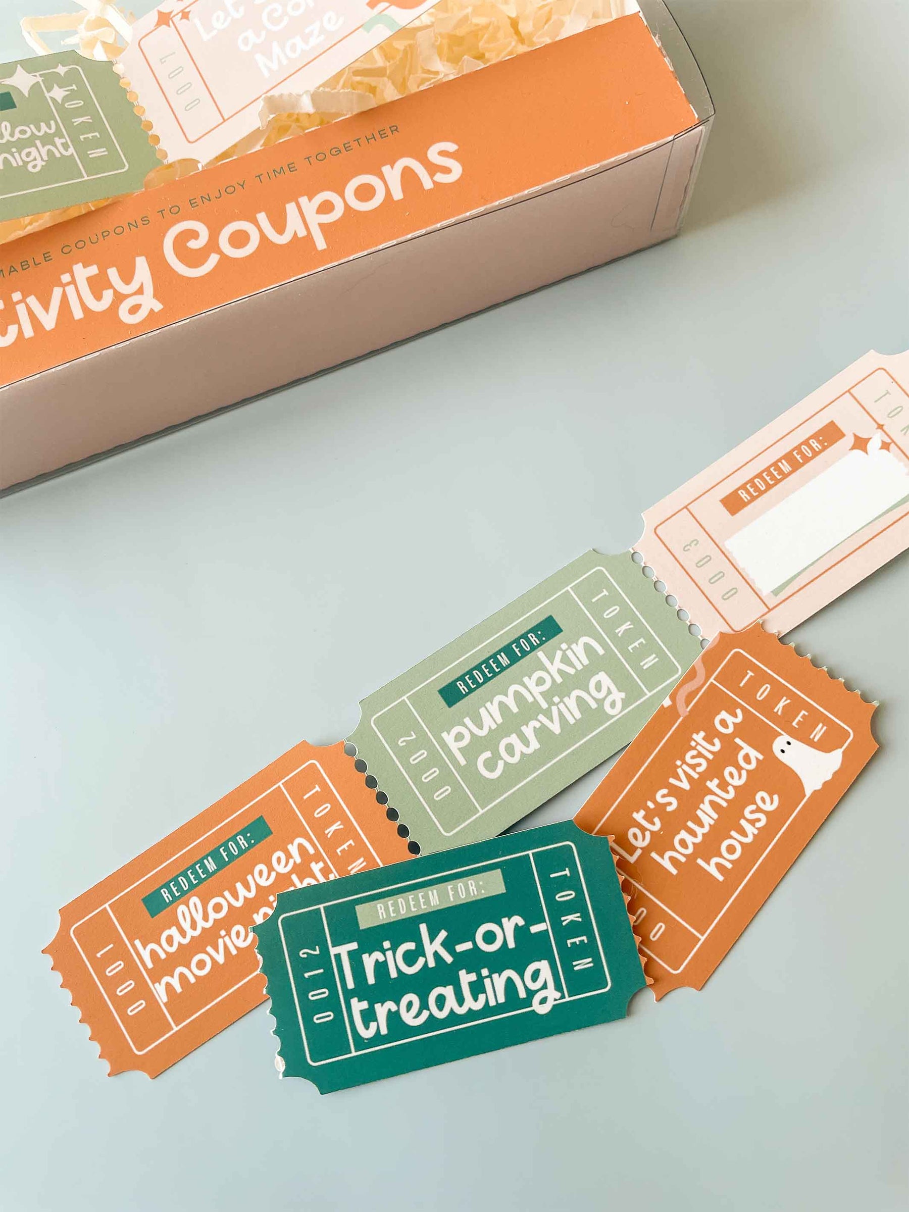 Fall Activity Tickets for Kids – Curated For You Gifts