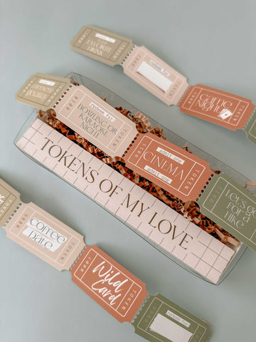 A Unique and Fun Anniversary Gift - Love Tokens for Couples – Curated ...